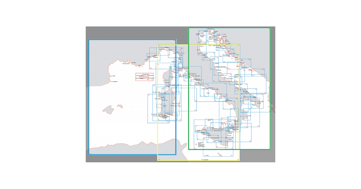 CARTE NAUTICHE SCALA 1:1.000.000: Carte Nautiche E Portolani / CARTE ...